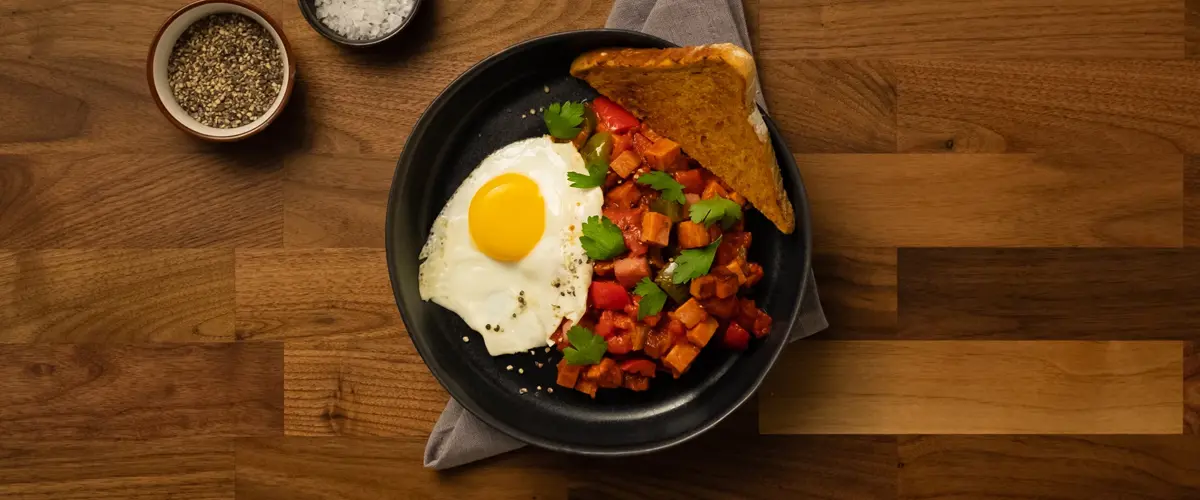 Ranch-Style Eggs with Pork Luncheon Meat - Tulip - Danish Crown