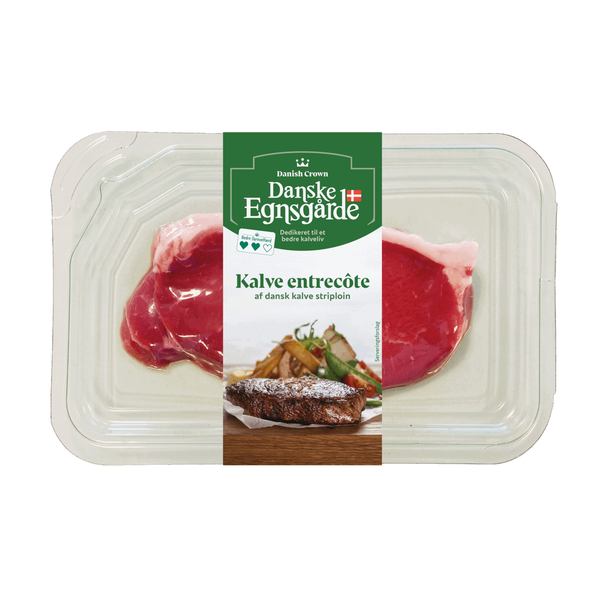 Egnsgårde kalve entrecote 200g - Danish Crown