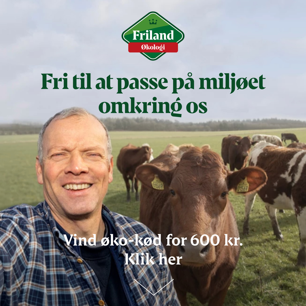 Ny kampagne fra Friland Økologi øger fokus på de økologiske produkter ...