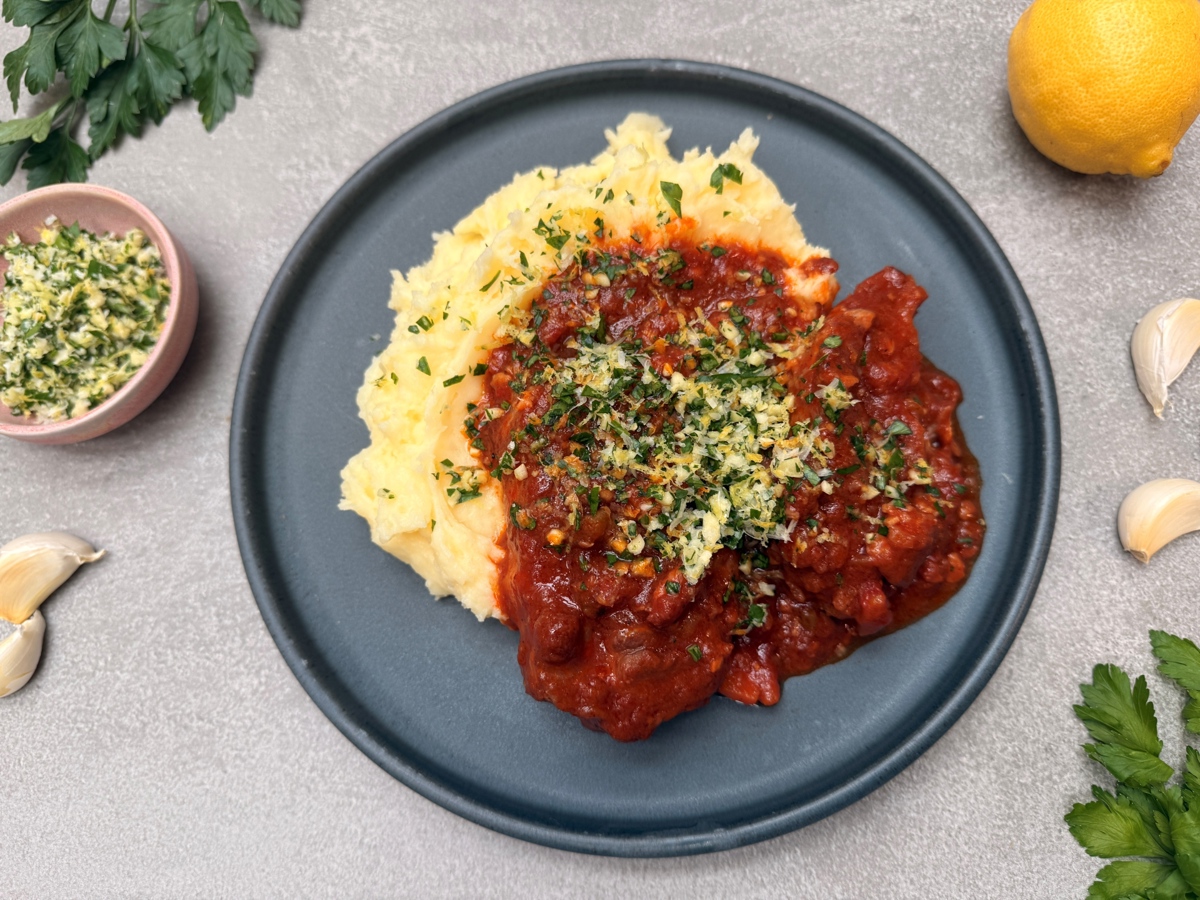 Grisso Buco: Osso Buco med grisekød - Danish Crown