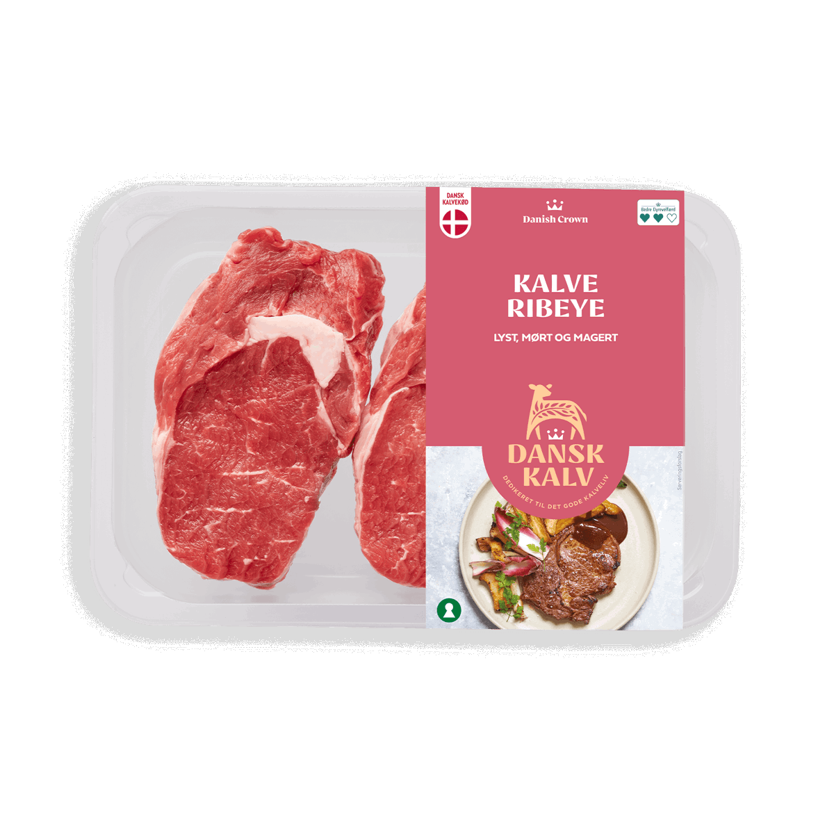 Dansk Kalv ribeye - Danish Crown