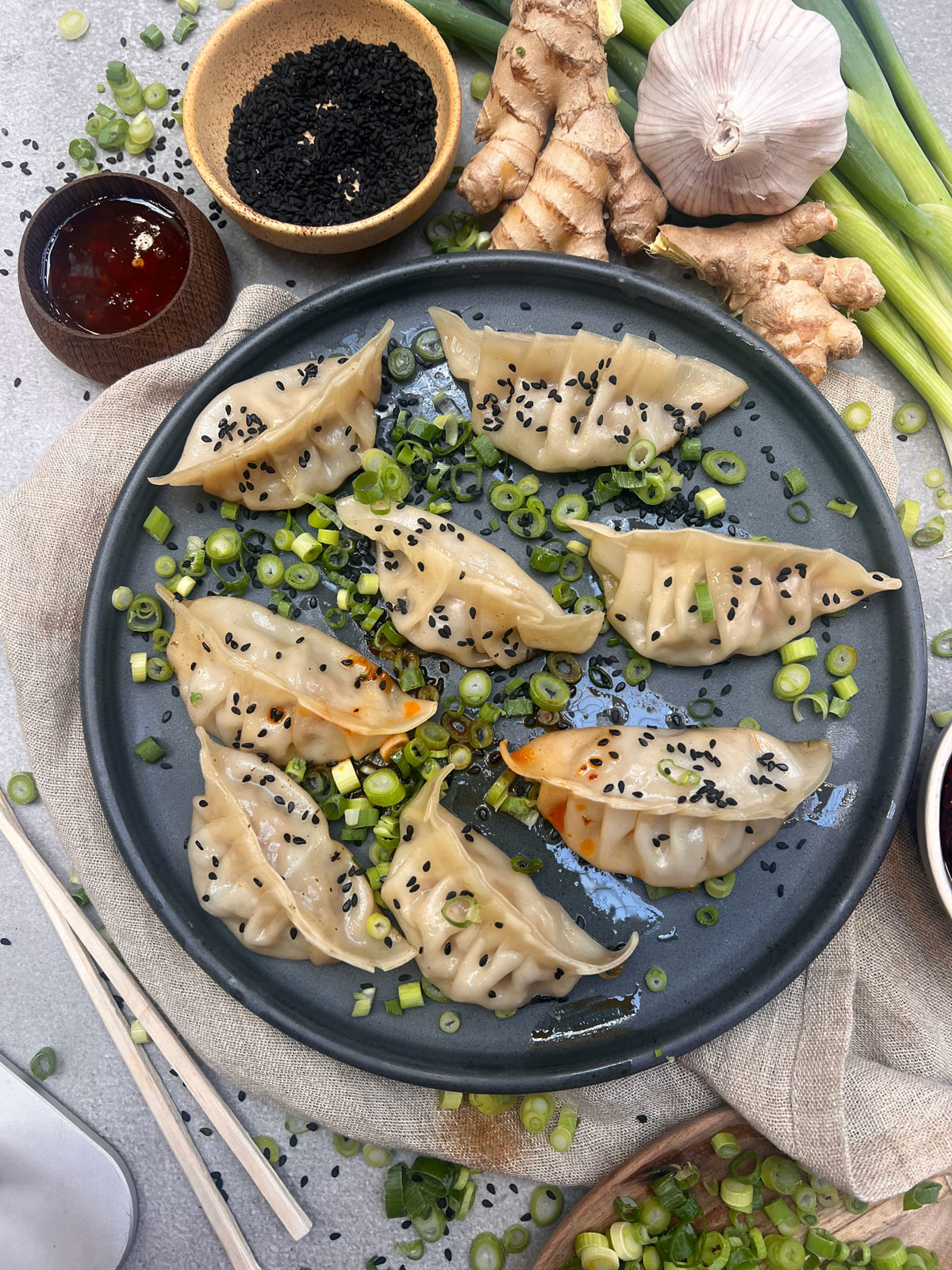 Gyoza med grisekød - japansk inspirerede dumplings - Danish Crown