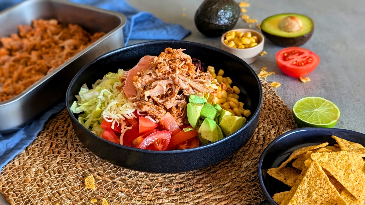Pulled pork bowl - Danish Crown