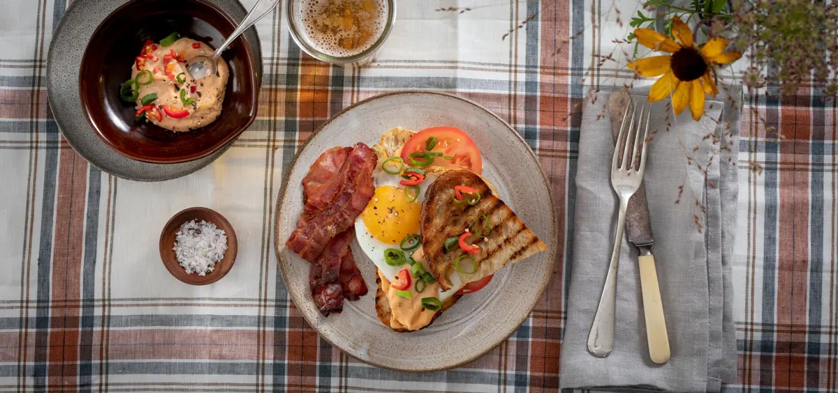 Æg og bacon sandwich - Tulip - Danish Crown