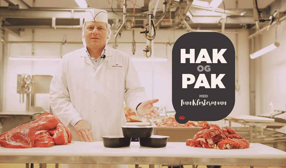 Hakket oksekød går til filmen - Danish Crown