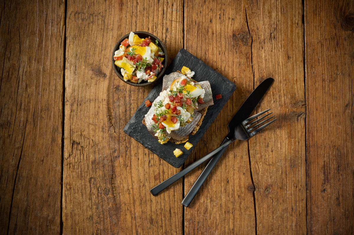 Sildemad med sprød karrysalat - Danish Crown