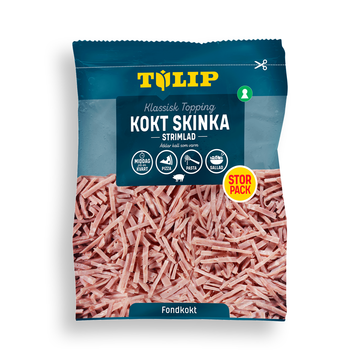 Kokt skinka, strimlad - Danish Crown