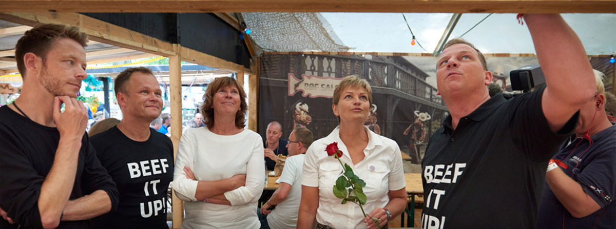 Fødevareministeren på festival - Danish Crown