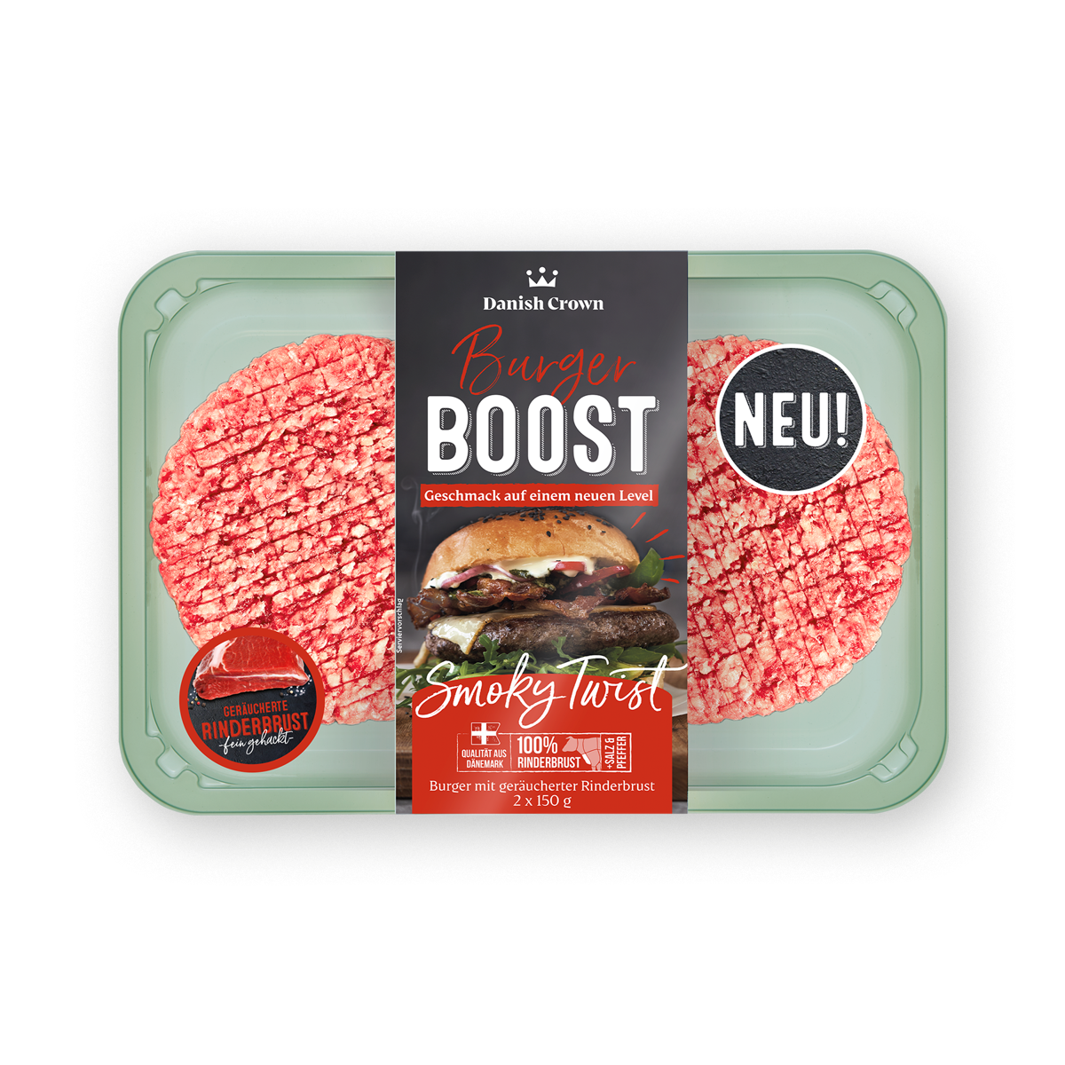 Burger BOOST Smoky Twist - Danish Crown
