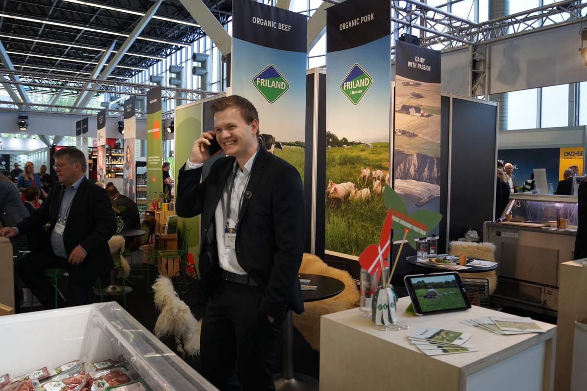 Friland på verdens største private lable messe - Danish Crown