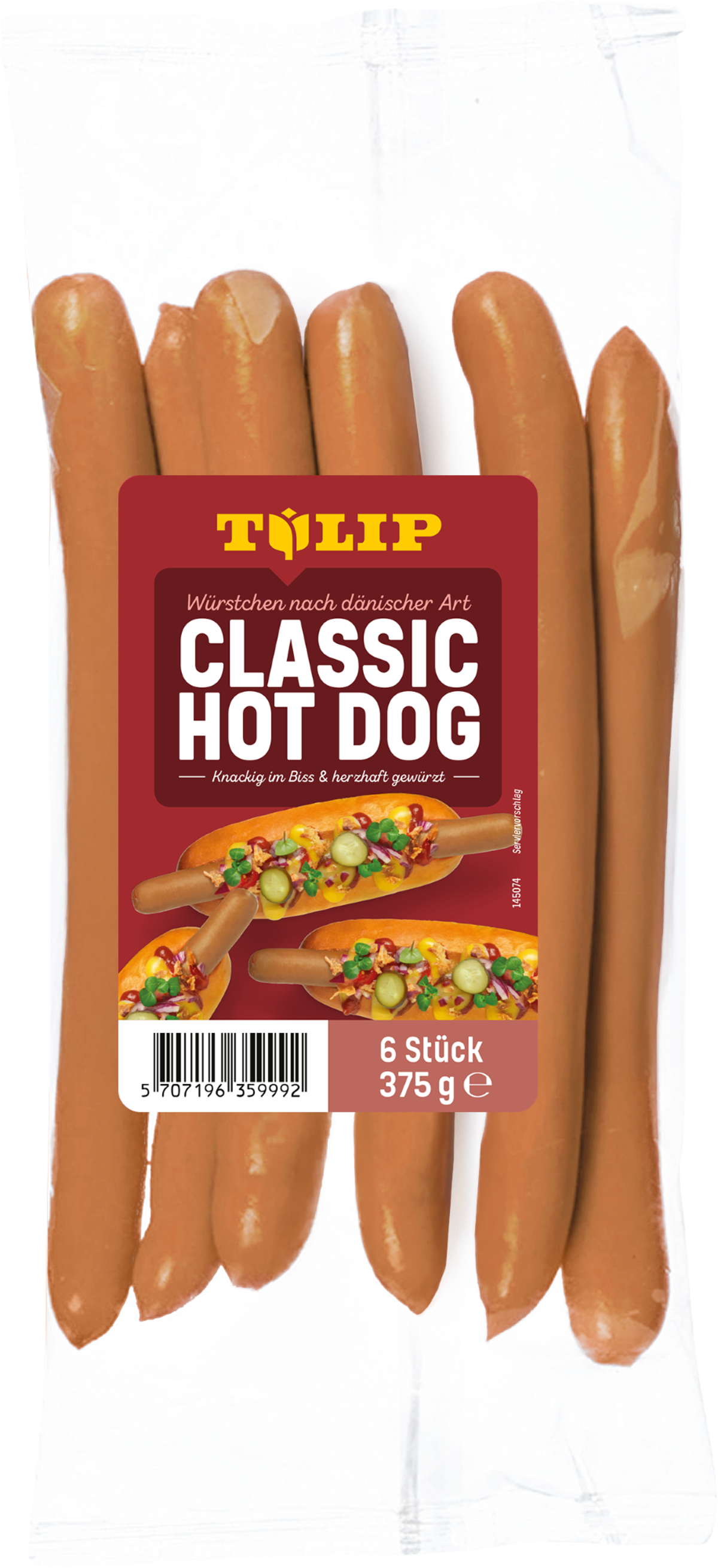 Tulip Hot Dog Würstchen Classic - Danish Crown