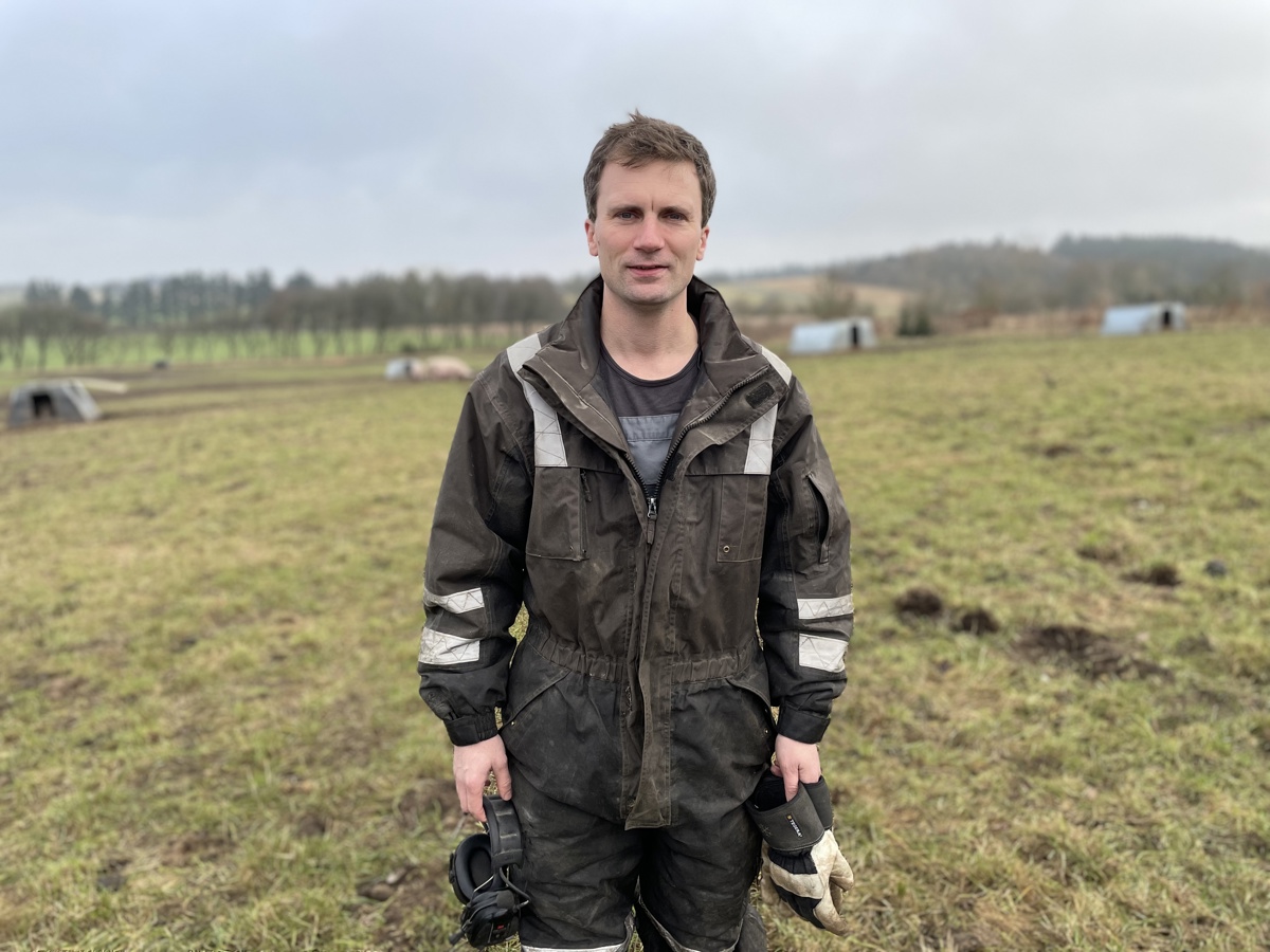 Kom tæt på Dan Poulsen - din Frilandsgris leverandør - Danish Crown